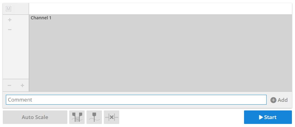 Settings for Sampling Panels in Lt - Default | ADInstruments